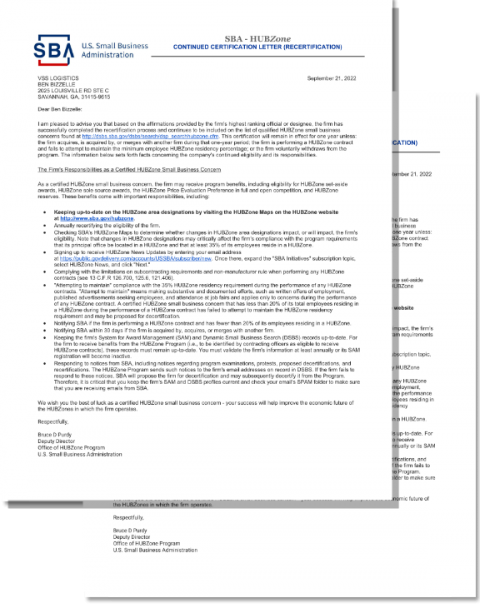 Downloads | VSS Logistics, LLC